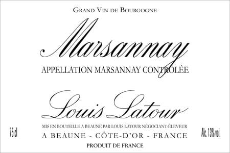 Marsannay Blanc 2022 - Maison Louis Latour